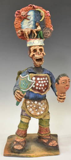 Demetrio Aguilar Oaxaca Mexico Calaca Figure