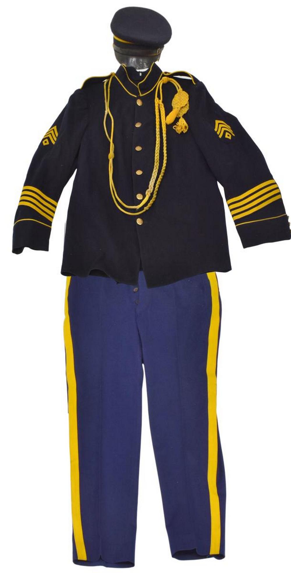 U.s. 1902 Cavalry Uniform, First Sergeant