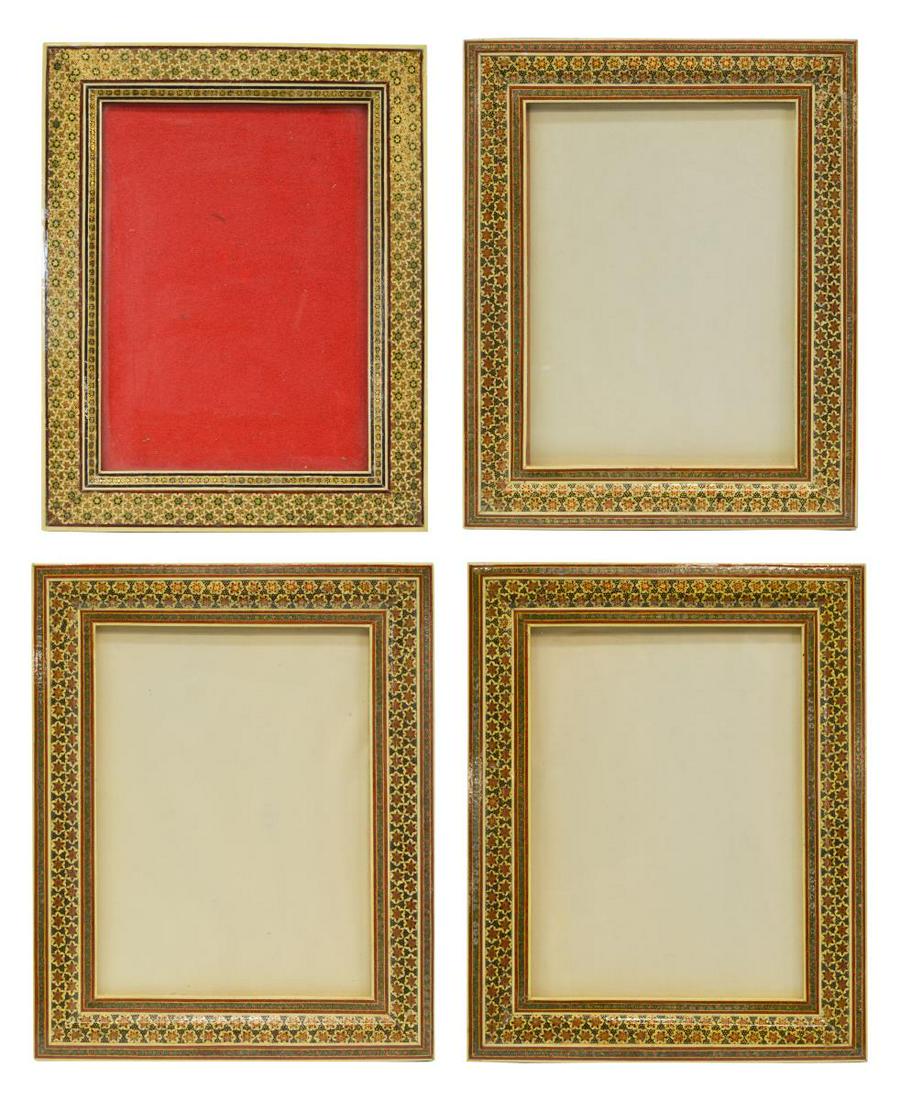 (4) PERSIAN KHATAM MULTI-COLOR PICTURE FRAMES - Sep 26, 2020 | Austin ...