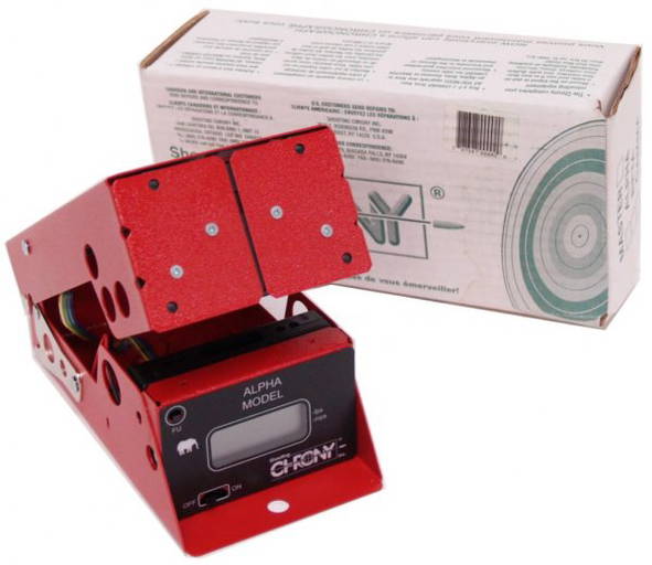 Chrony Chronograph Measures Bullet Speed