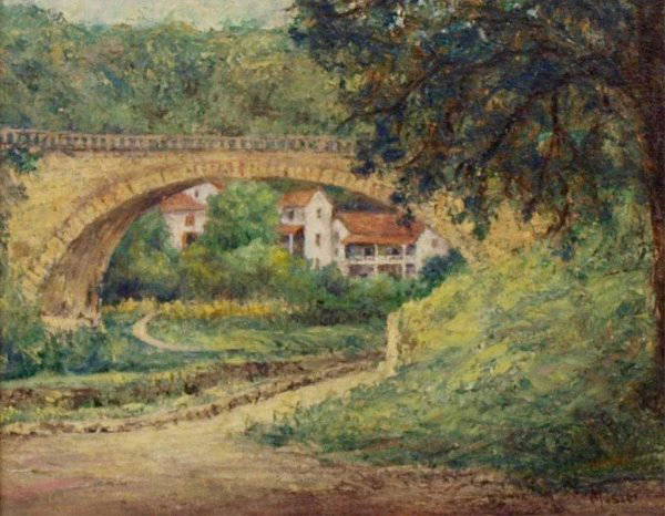 Painting, French Landscape, Jill Musser, Colorado