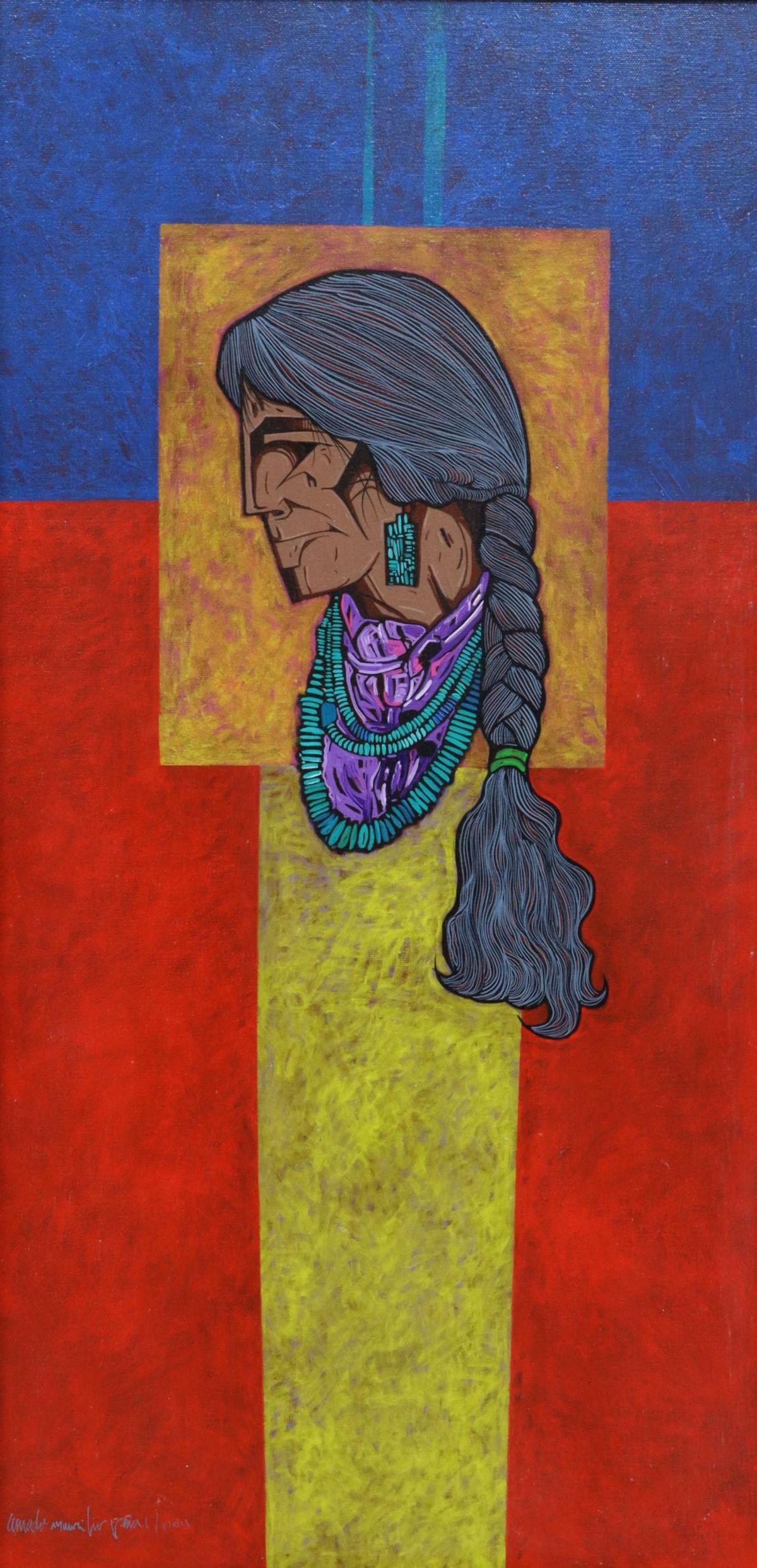 Amado Pena (b.1943) Native American Painting