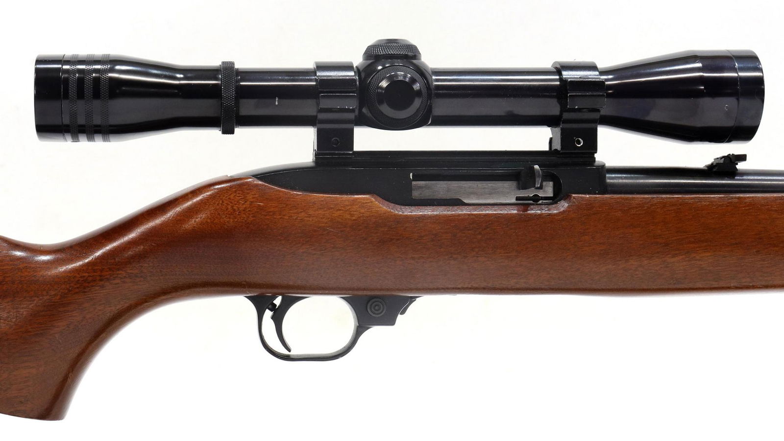 RUGER M10/22 CARBINE .22LR CALIBER, REDFIELD SCOPE | Barnebys
