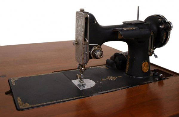 Vintage Singer Featherweight Sewing Machine, Table