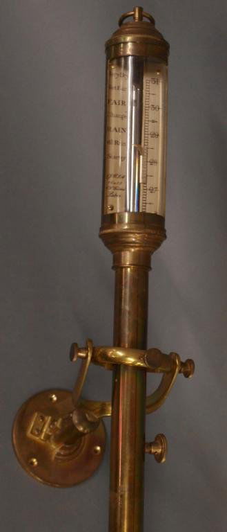 PORTUGUESE BRASS MARINE SHIPS STICK BAROMETER - May 23, 2010 | Austin ...