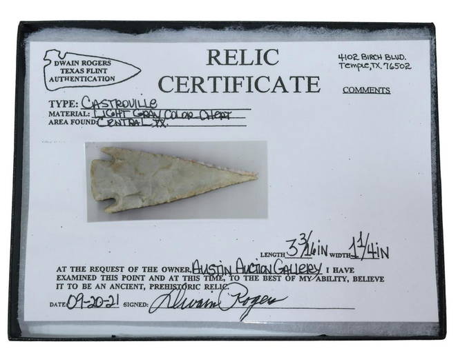 NATIVE AMERICAN CASTROVILLE POINT, DWAIN ROGERS - Oct 22, 2021 | Austin ...