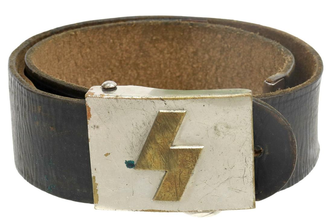 HITLER YOUTH DJ BELT AND LIGHTNING BOLT BUCKLE | Barnebys
