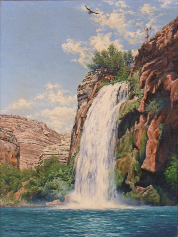 210: PAINTING, HAVASU FALLS, KENNETH HELGREN (TEXAS)
