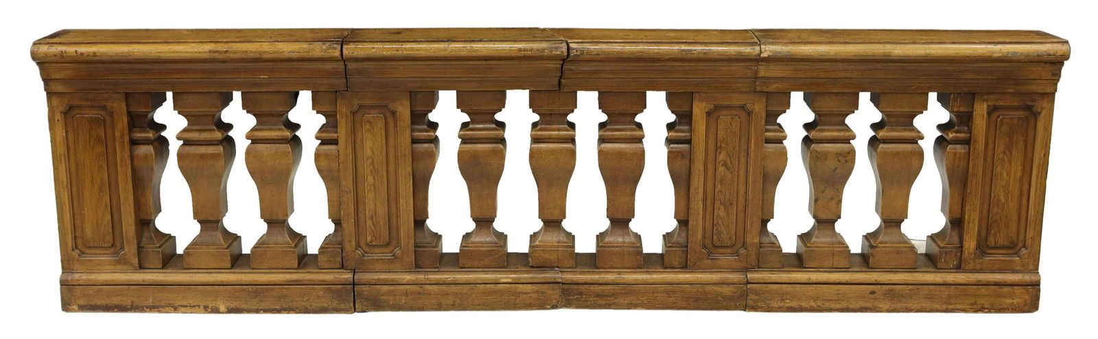 (2) ARCHITECTURAL COLONNADE ALTAR/ PULPIT RAIL | Barnebys