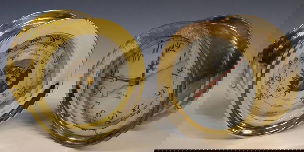 (2) Boston By Chelsea Nautical Clock & Barometer