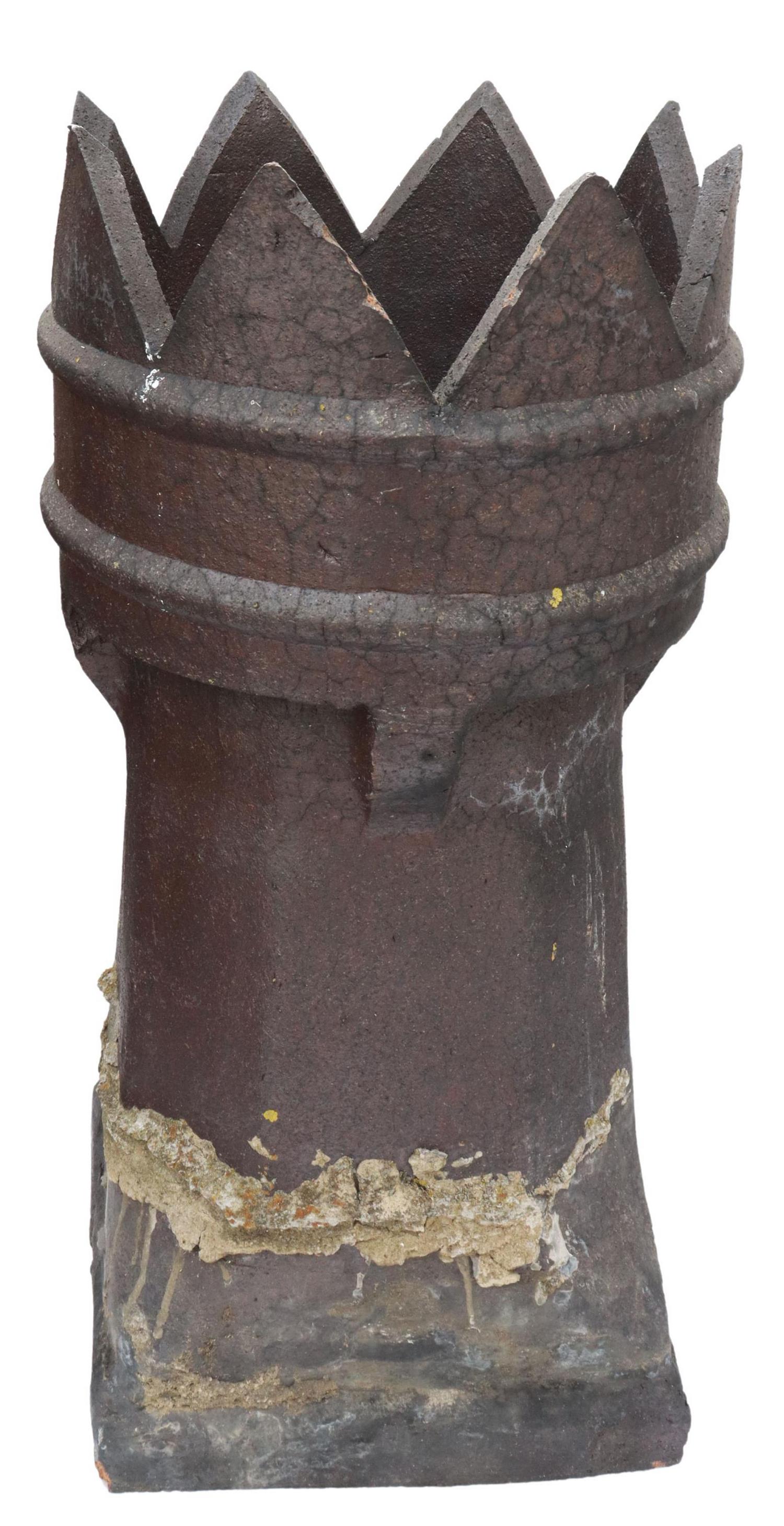 ARCHITECTURAL TURRET-FORM CHIMNEY POT | Barnebys