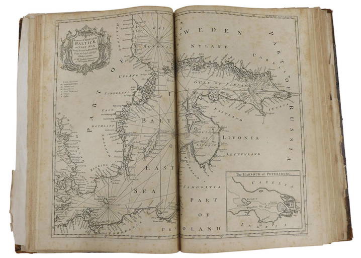 Book: Tindal's Maps Of Rapin's History Of England