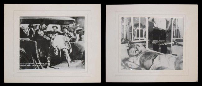 21: (2) DEATH PHOTOS OF ASSASSINATED PANCHO VILLA - Feb 27, 2011 ...