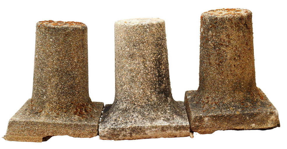 (3) FRENCH CAST STONE PILLARS - Apr 01, 2022 | Austin Auction Gallery in TX