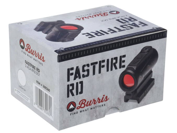 BURRIS FASTFIRE RD RED DOT SCOPE, NEW IN BOX (#0512) on Apr 02, 2022 ...