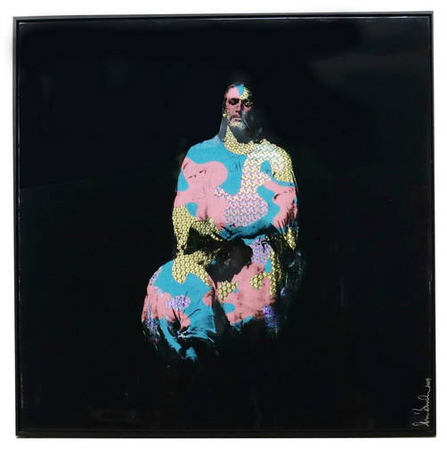 SHANE BOWDEN (B.1974) EMBELLISHED GICLEE 60" X 60" - May 13, 2022 ...