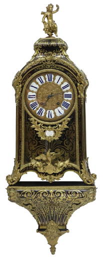 Fine French Boulle Work Bracket Clock, 18th C.