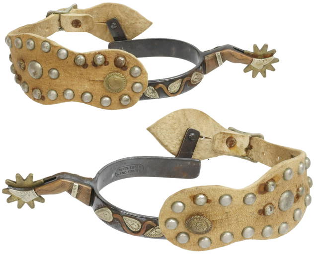 Winchester Hand Forged Gal Leg Cowboy Spurs