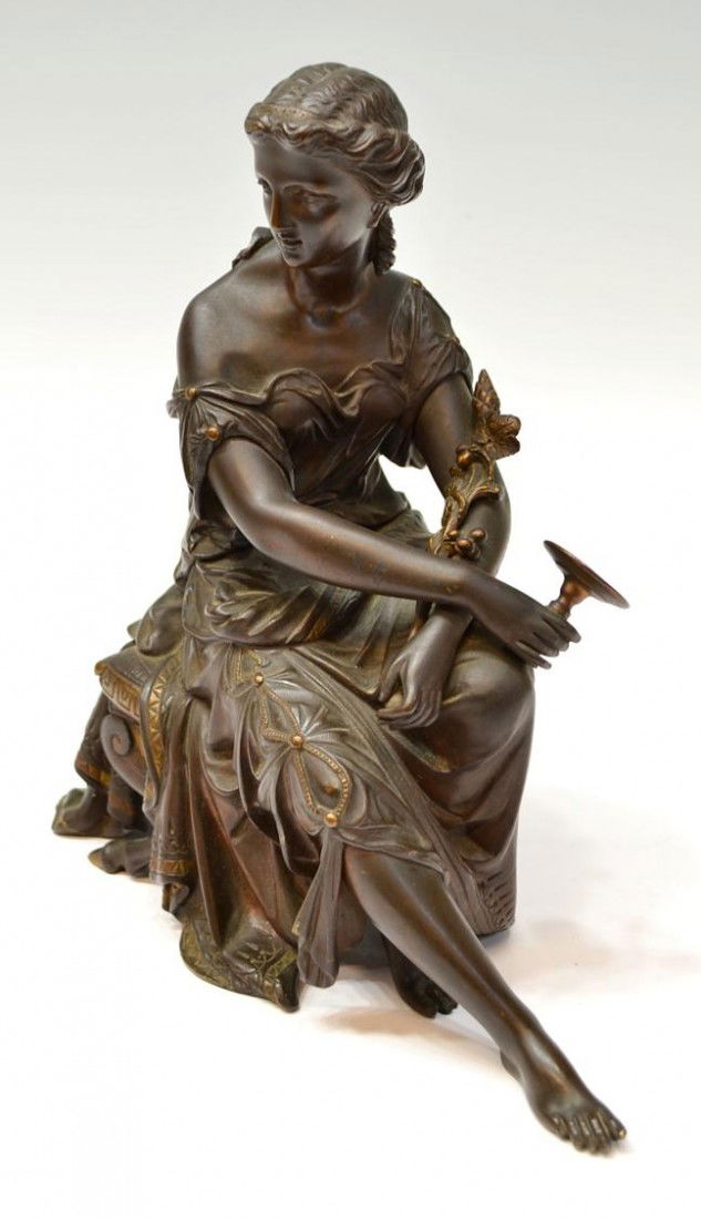 241: CONTINENTAL BRONZE SIGNED SCULPTURE, DORIOT - Oct 23, 2011 ...