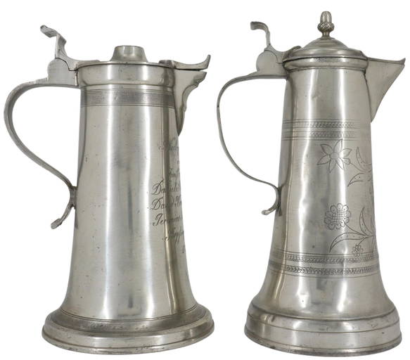 (2) GERMAN PEWTER TANKARDS/ PITCHERS, 19TH C. - Dec 10, 2022 | Austin ...