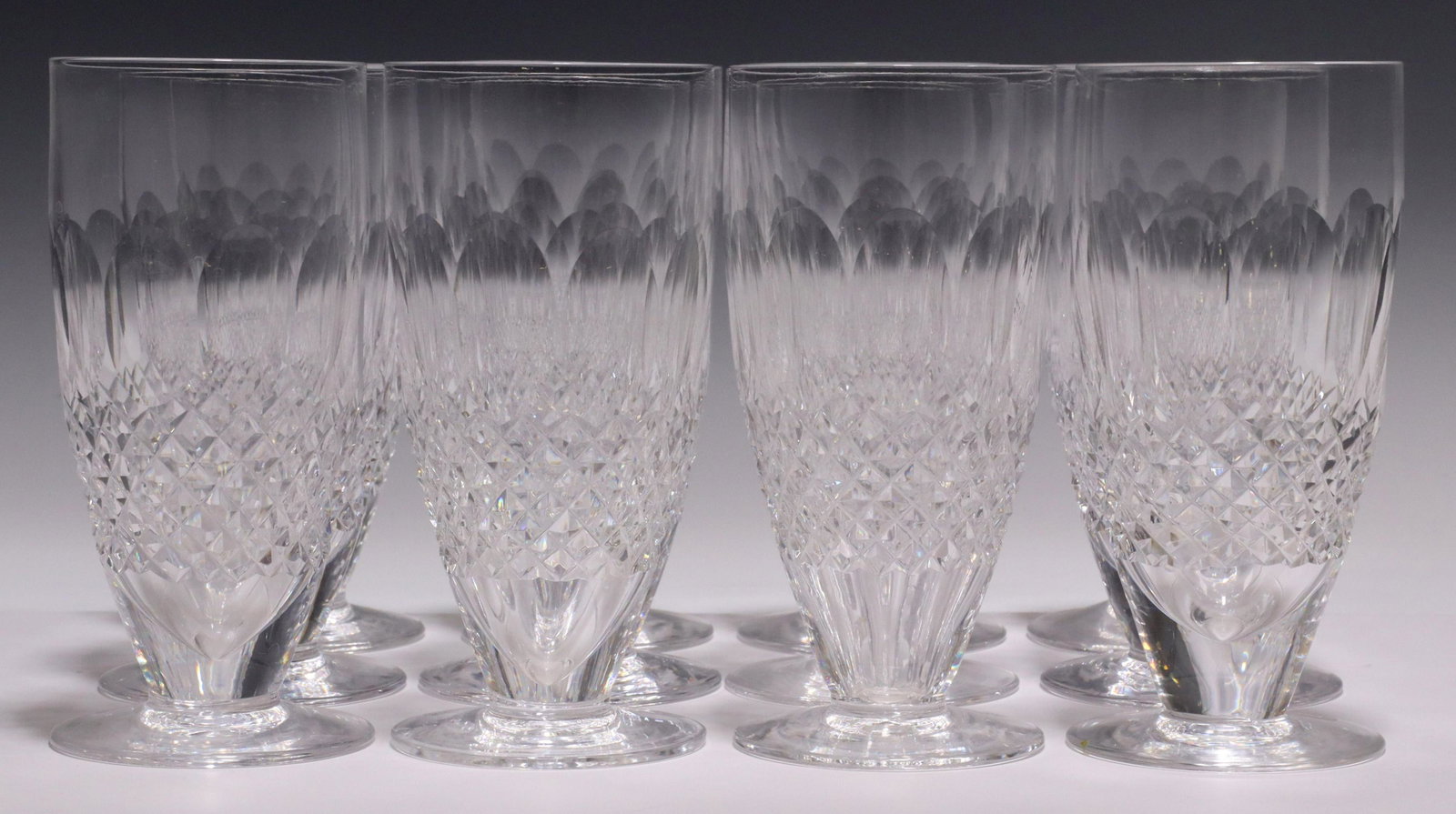 (12) Waterford 'colleen' Cut Crystal Iced Tea