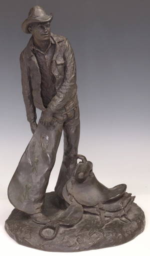 Michael C. Garman (tx, D.2021) Western Sculpture