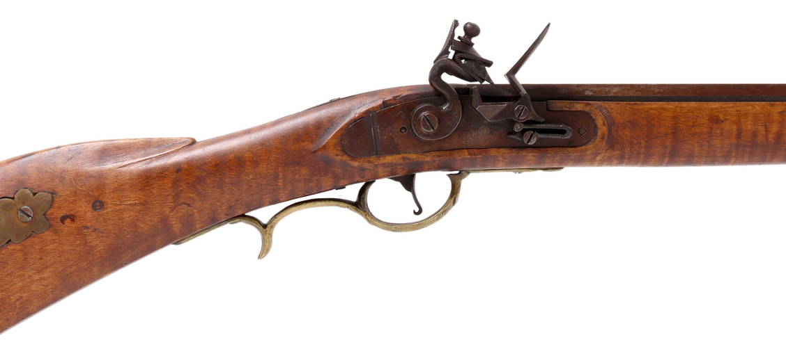Kentucky Full Stock Flintlock Kit Rifle