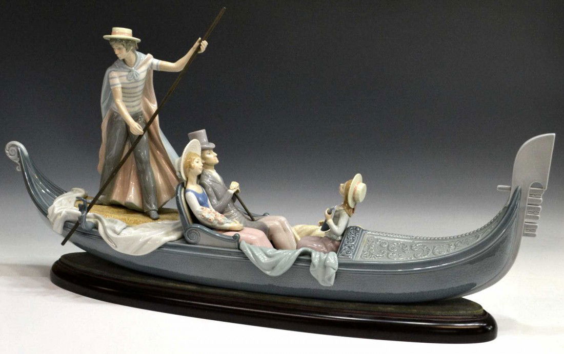 Monumental Lladro 'in The Gondola' #1350