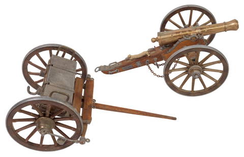 Precision Replica Of 1861 Dahlgren Artillery Cannon