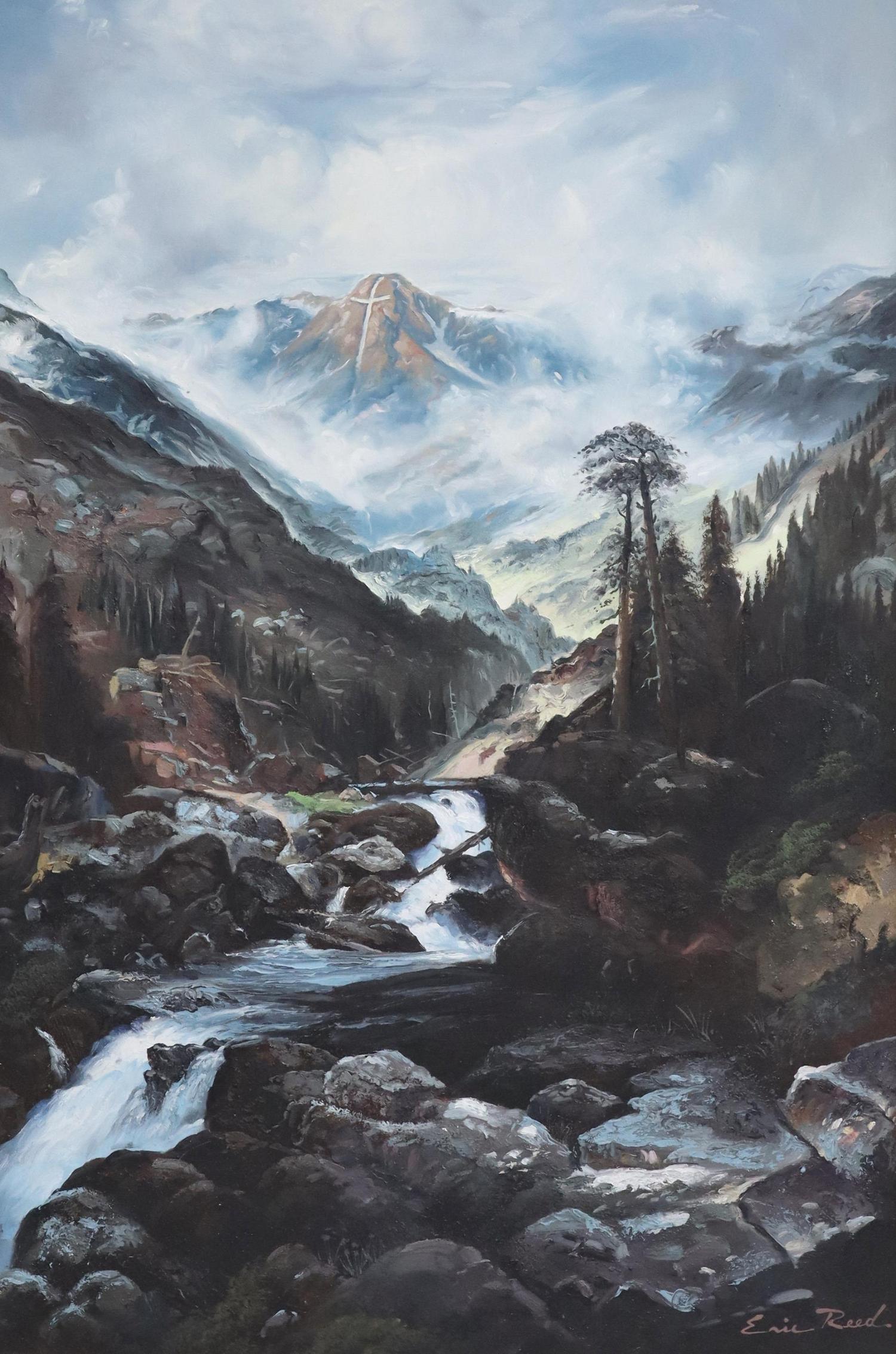 After Thomas Moran Mount Of The Holy Cross