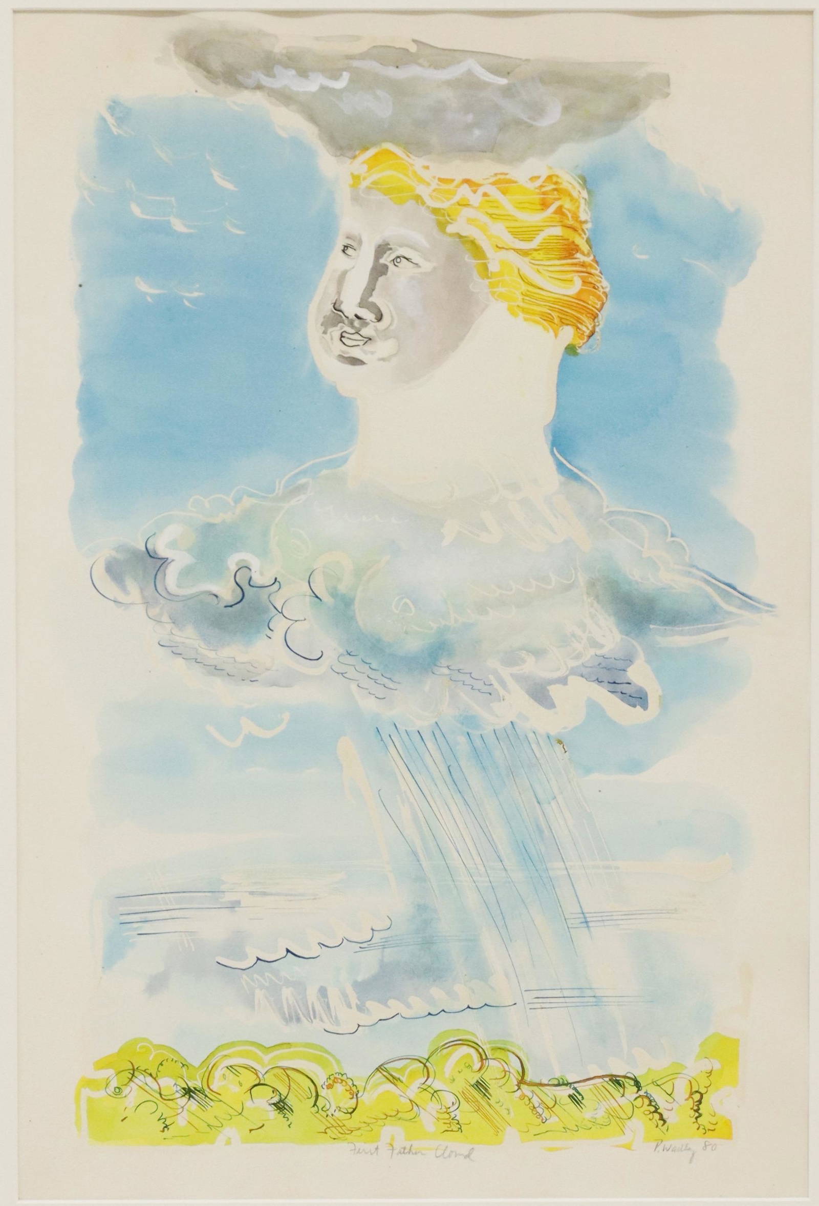 Patrick Wadley (atx 1950-1992) First Father Cloud Auction
