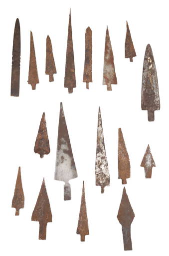 (17) Hudson Bay Company (attrib.) Steel Arrowheads