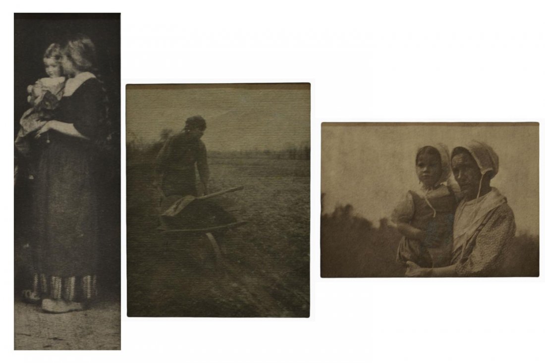 287: (3) PHOTOGRAPHY, NANCY FORD CONES (1869-1962)