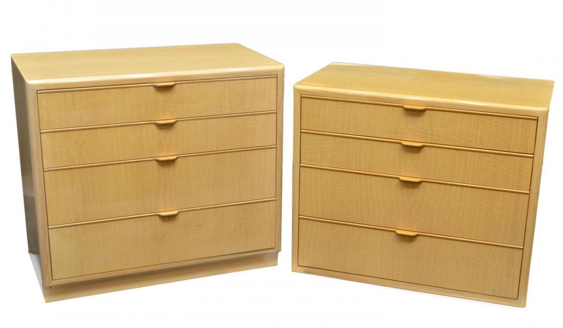 120: (2) DREXEL COMPATIBLES WORMLEY STYLE CHESTS