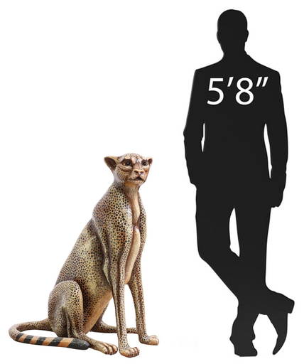 Sergio Bustamante (b.1949) Papier Mache Cheetah