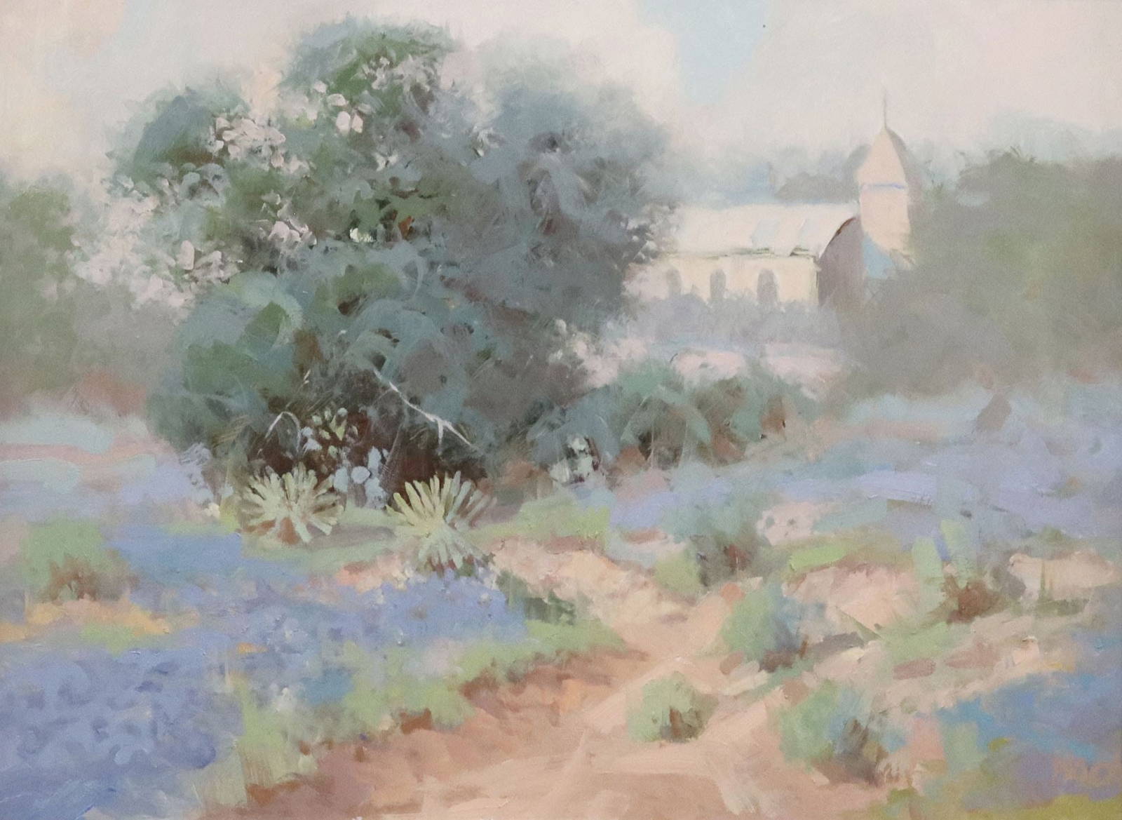 John Rock (1919-1993) Landscape Painting Auction