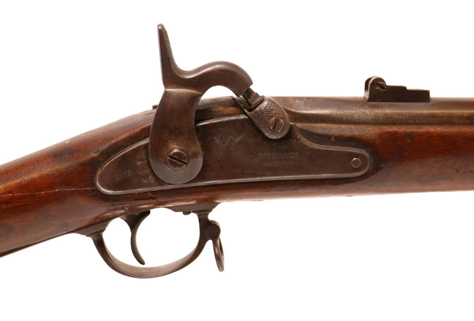 Us Model 1861 Civil War Contract Rifle, Wm. Mason Auction