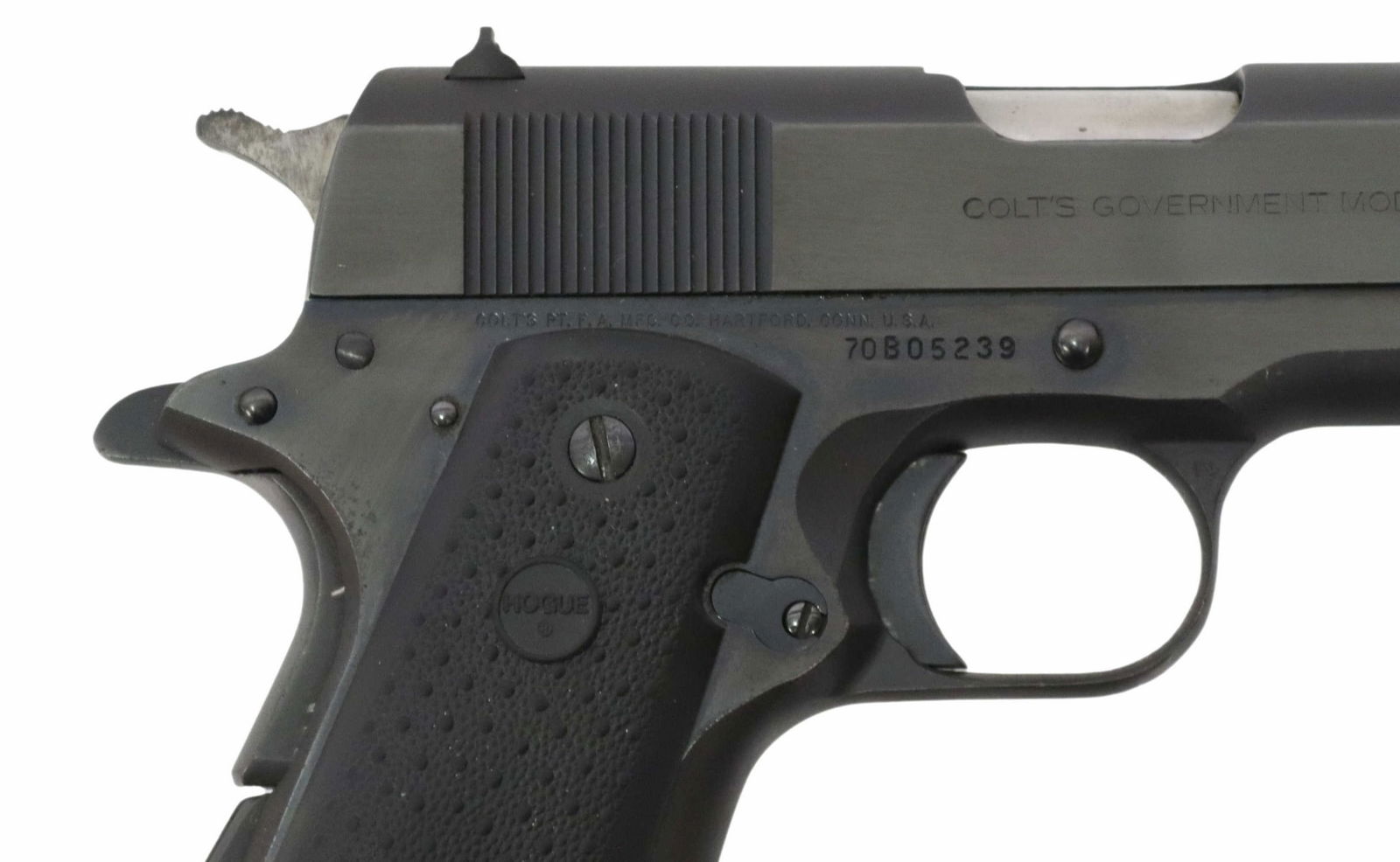 Colt Mkiv Series 70 Government .45 Auto Pistol Auction