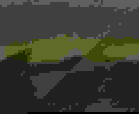 Melvin C. Warren (d.1995) Distant Campfire 20"x24" Auction