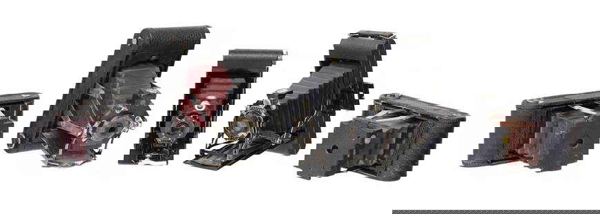 (5) Vintage Bellows Cameras Auction