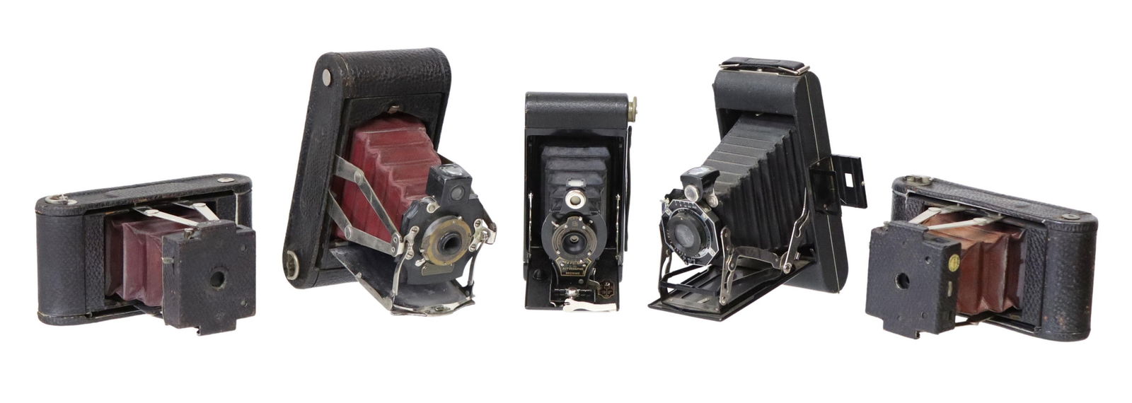 (5) Kodak Folding Bellows Cameras Auction