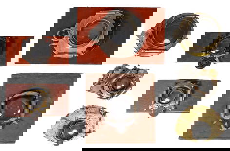 (9) Antique Camera Lens And Shutter Auction