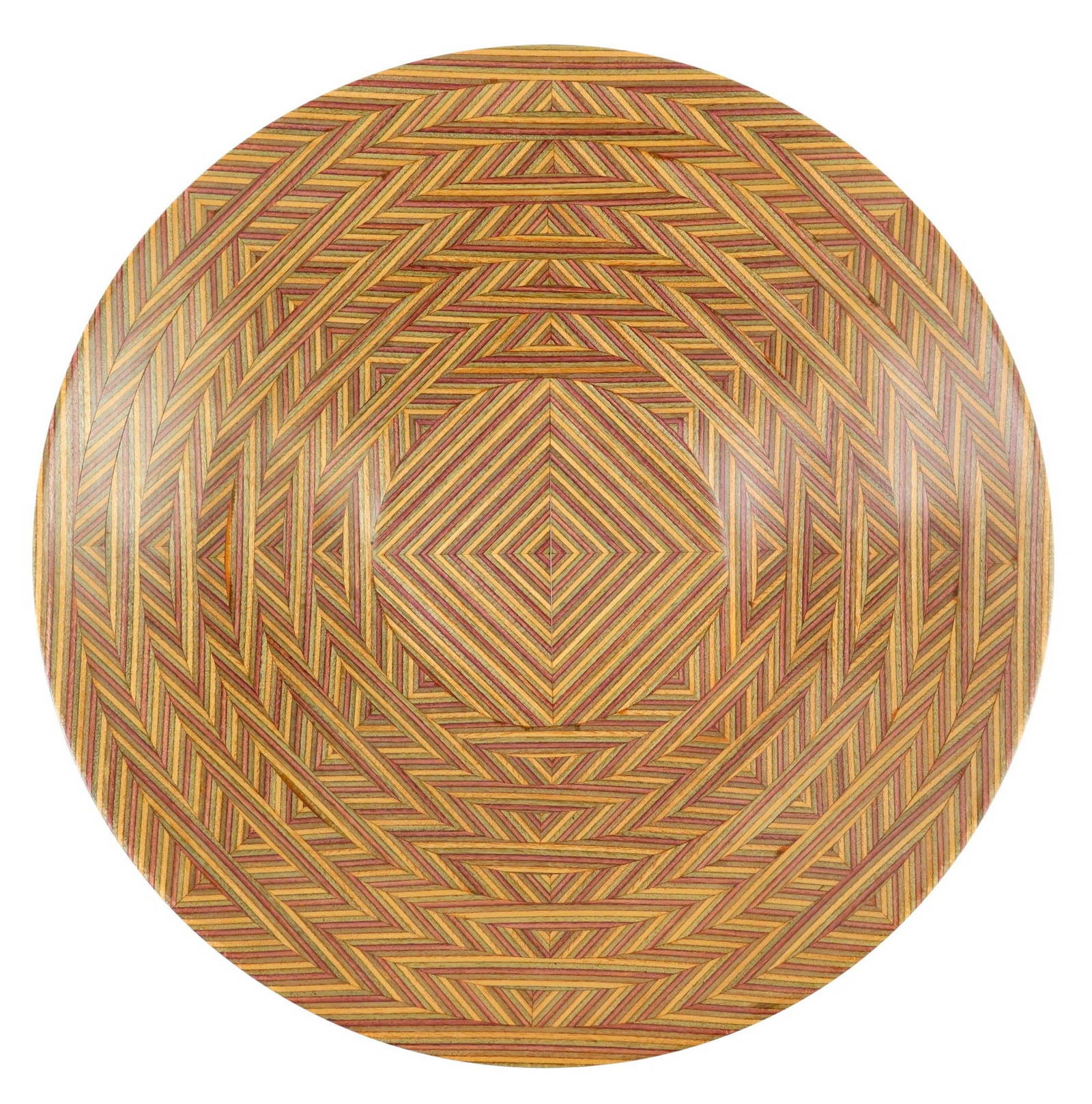 Buzz Coren (b. 1951) Laminated & Turned Wood Bowl Auction