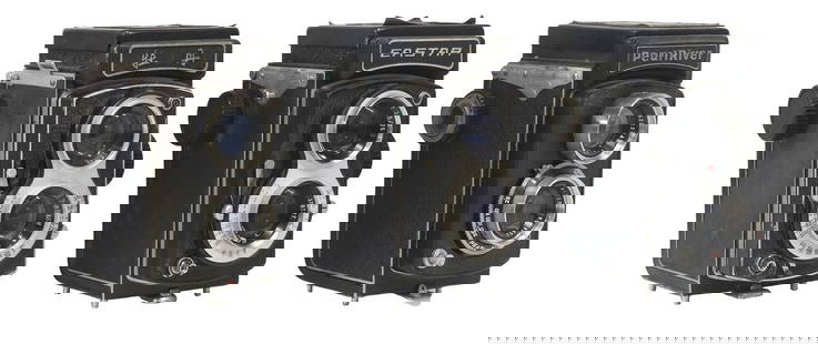 (3) Collection Of Vintage Chinese Cameras Auction