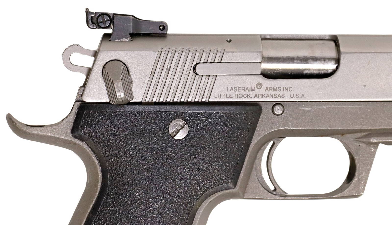 Laseraim .45acp 1911 Pistol & Box Auction