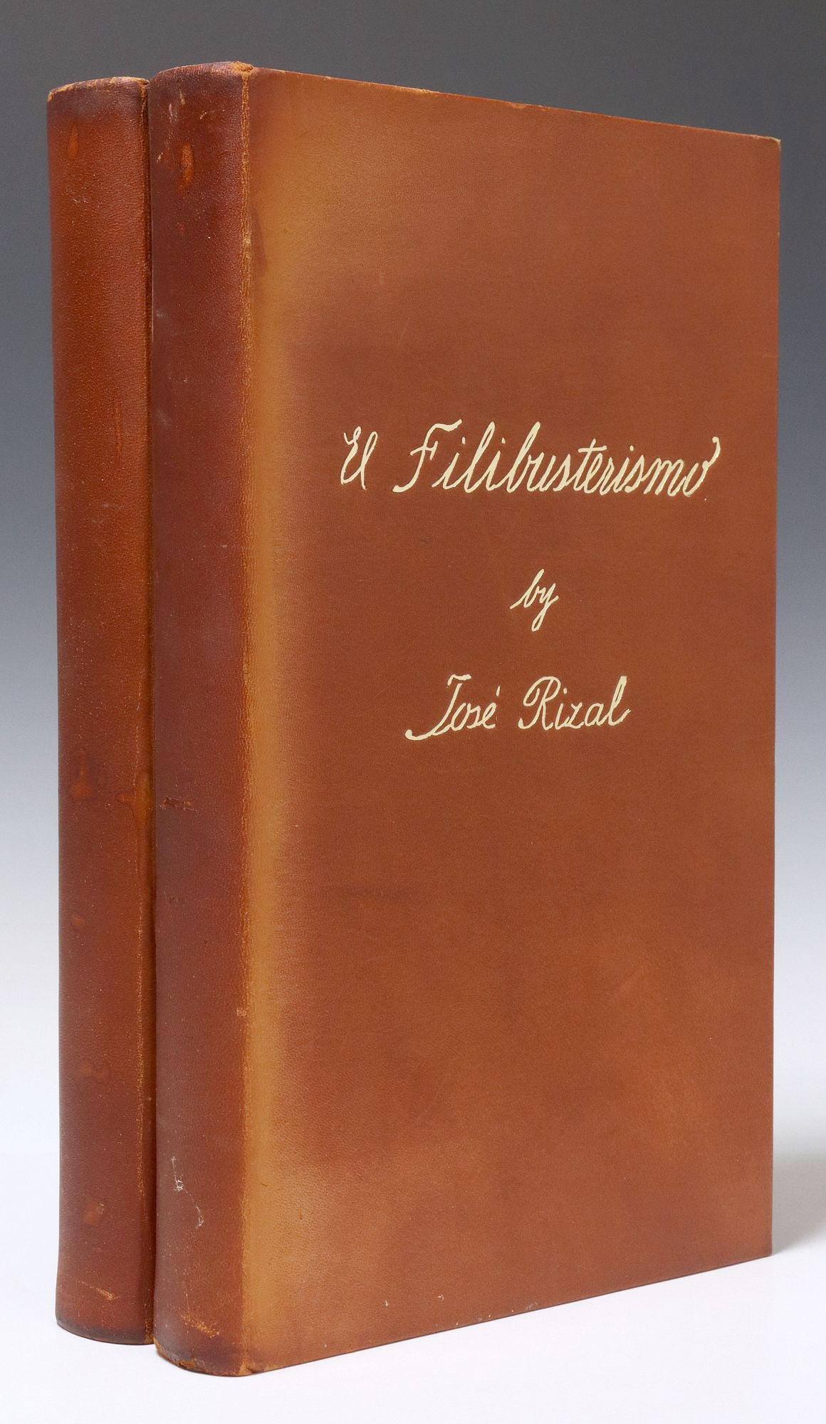 (2) Jose Rizal Manuscript Books Auction