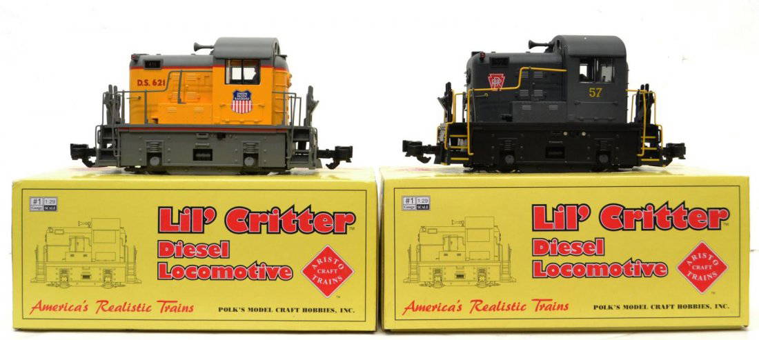 (2)aristo Model 'lil' Critters' Diesel Locomotive