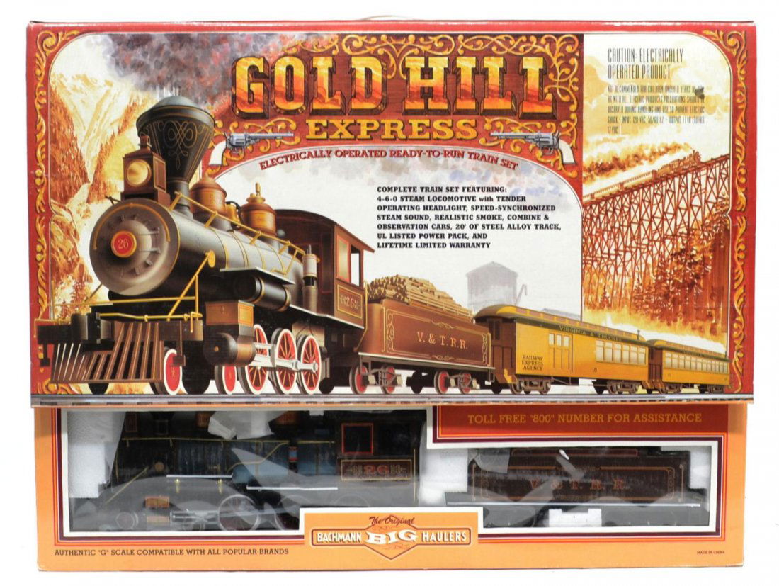 262: BACHMANN BIG HAULERS COMPLETE TRAIN SET