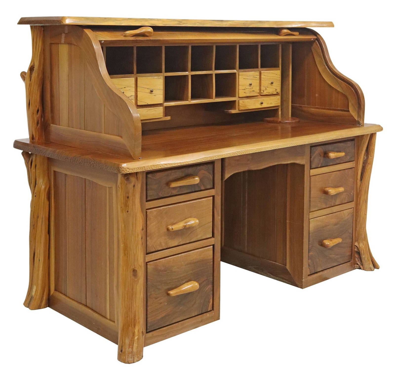 Norseman Designs Western-style Custom Roll Top Desk Auction