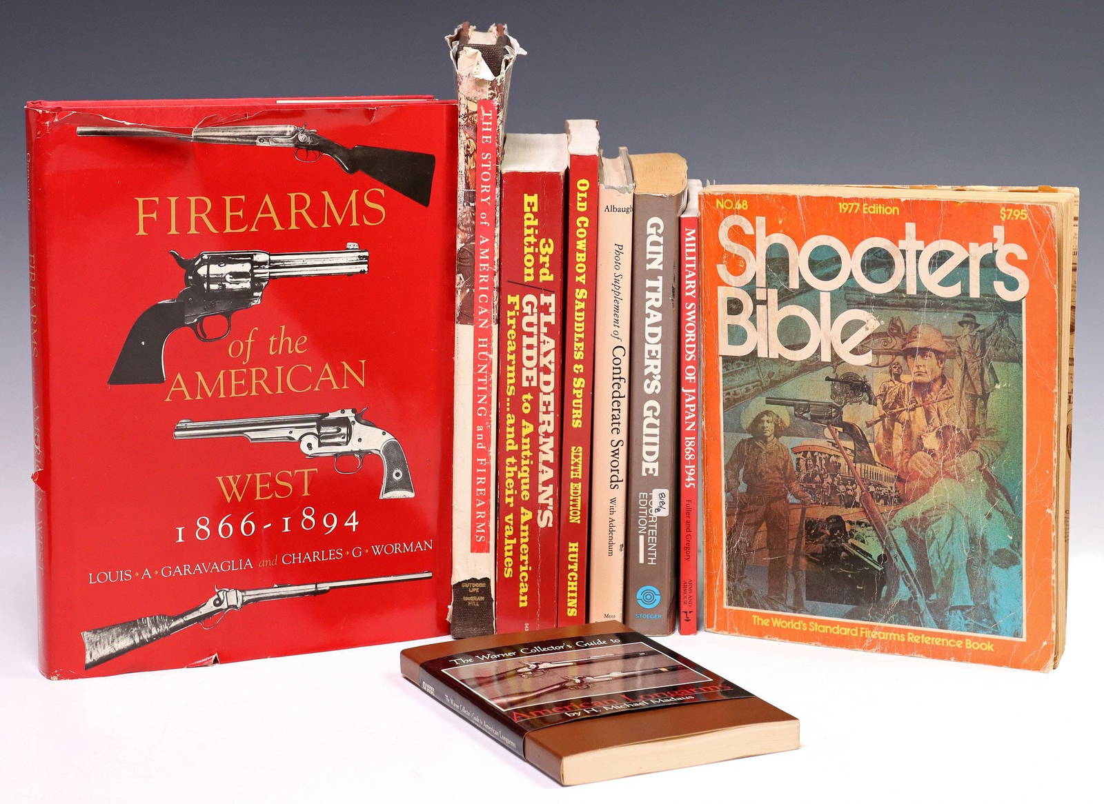 (9) Books: Militaria, Firearms, Western History & Weaponry Subjects Auction